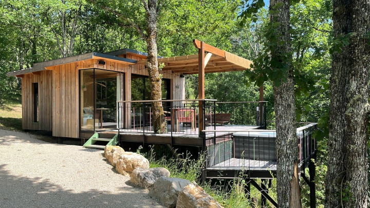 Cabane Perchée, Bélaye, Occitanie - Lot