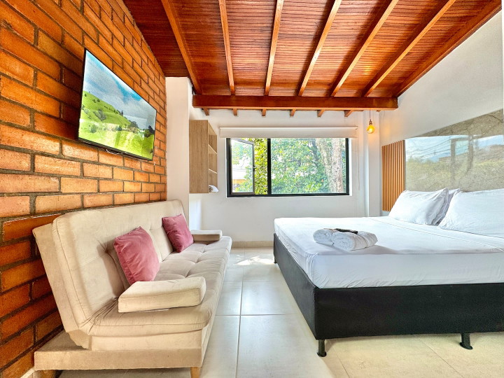 La 70 Medellín | Private Kitchen And Bathroom | A/c | 301 - コロンビー メデジン