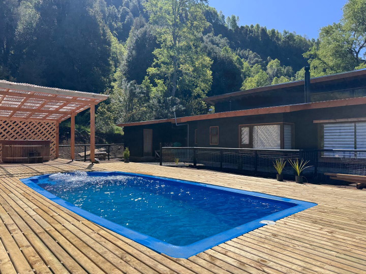 Refugio C/piscina, Hot Tub, Río, 30 Mins De Pucón - Pucon