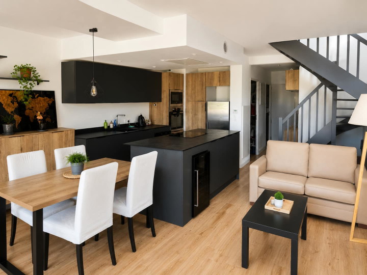 ღ Bordeaux Sud  Grand T3, Terrasse & Tram à Pied - Talence