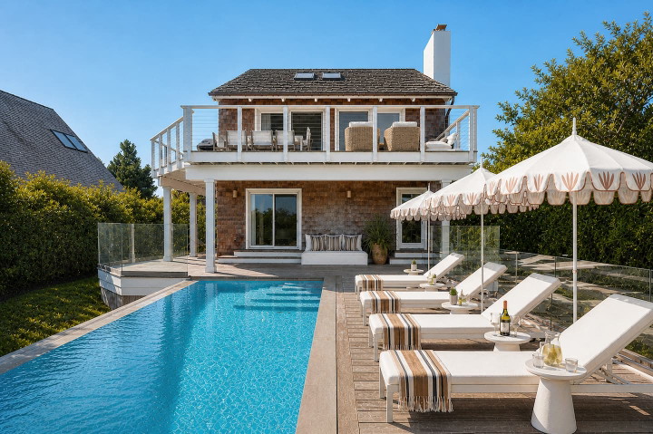 Shadmoor - Ocean View, Pool, Walk To Town & Beach - Montauk, NY