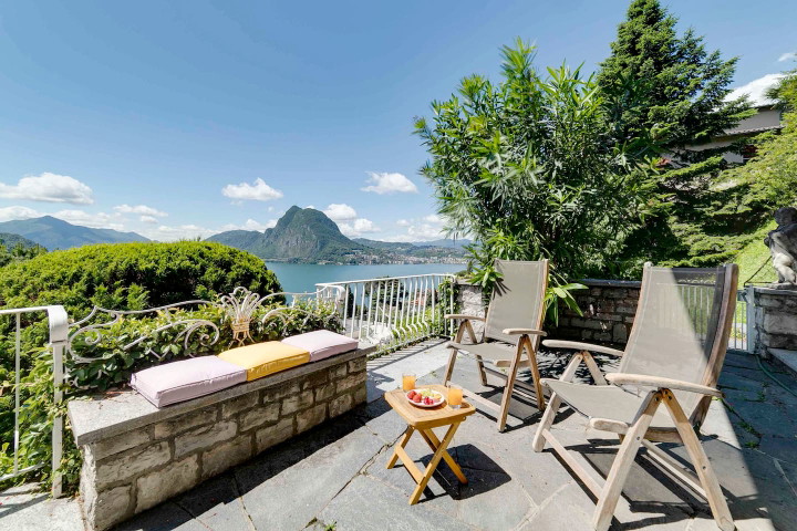 [2parking Gratuites]maison Belle Vue-lac De Lugano - Lugano