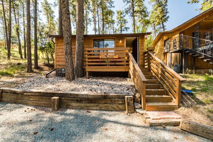 Cozy Little Pine Cabin Perfectly Located W/hot Tub - Ruidoso, NM