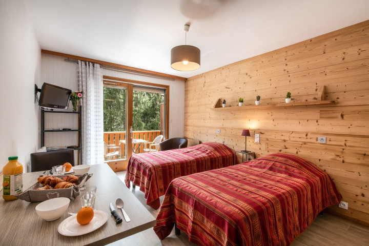 South-facing Studio With Balcony & Mountain View - Brides-les-Bains