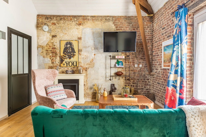 *Retro Loft A/c Dans Notre Maison Et Spa En Option - Hainaut