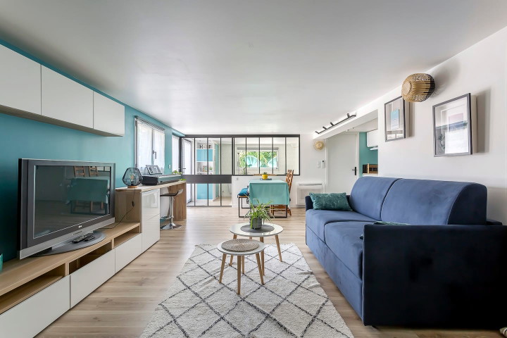 West Garden : Appartement 56 M² Clim & Terrasse - Limonest