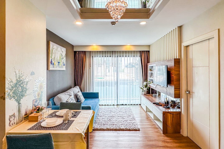 2 Chambres Chics à Dusit Grand Park à 5 Minutes De La Plage - Pattaya