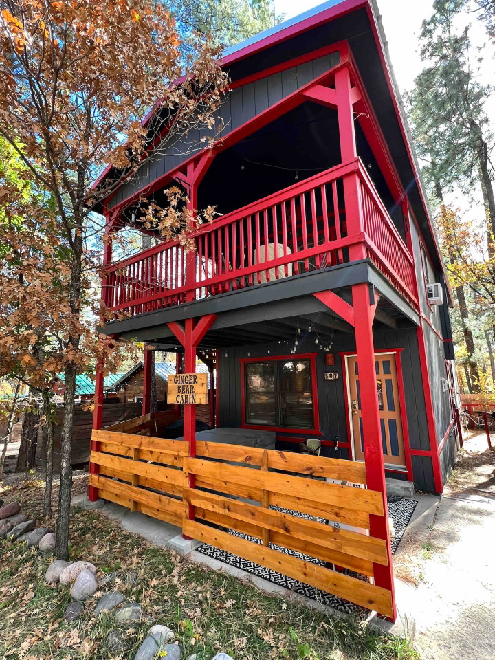 Ginger Bear Cabin - Upper Canyon. Hot Tub - Ruidoso, NM