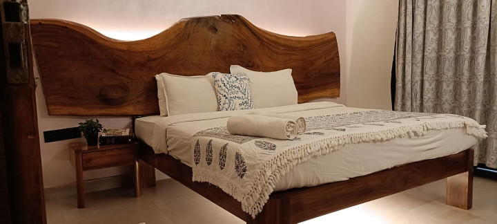 Azure Bonsaï | 3&nbsp;Chambres Tranquilles Avec Piscine Et Sauna - Goa