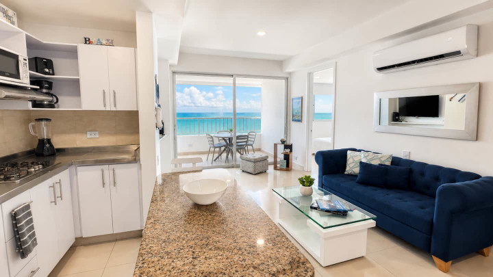 Cozy Oceanfront Apartment Palmeto 1, P.8 - Cartagena