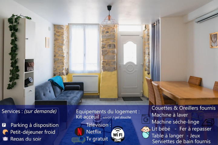 Charme Ancien à 200m Château - Nemours