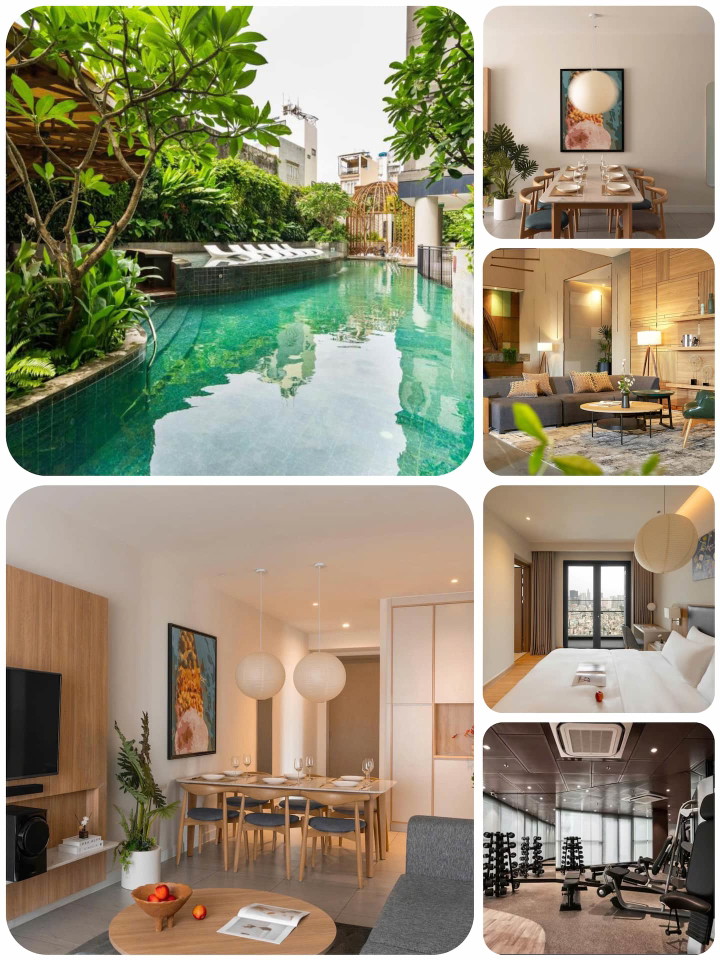 5*luxury Oasis D1/3br/2wc/pool/near Walking Street - Ho Chi Minh City