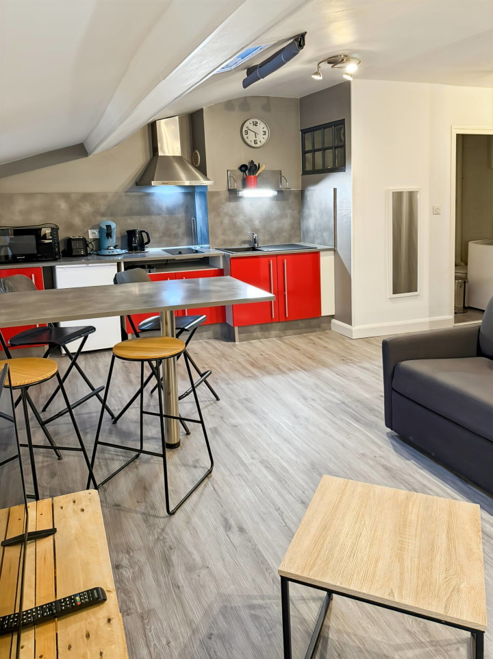 Appartement Cosy Cœur D'aurillac, 2 Lits, Wifi - Cantal