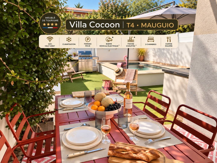 Villa Cocoon - Piscine Privée -Proche Mer Et Mtp - Carnon