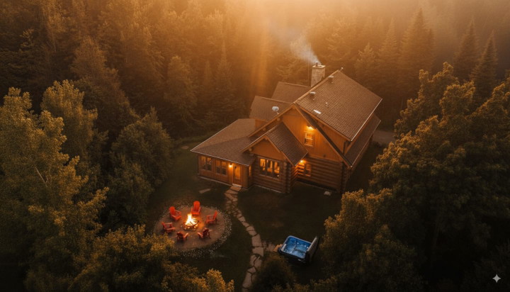 Chalet&nbsp;Authentik&nbsp;42 | Jacuzzi, Piscines Chauffées Et Lac - Québec