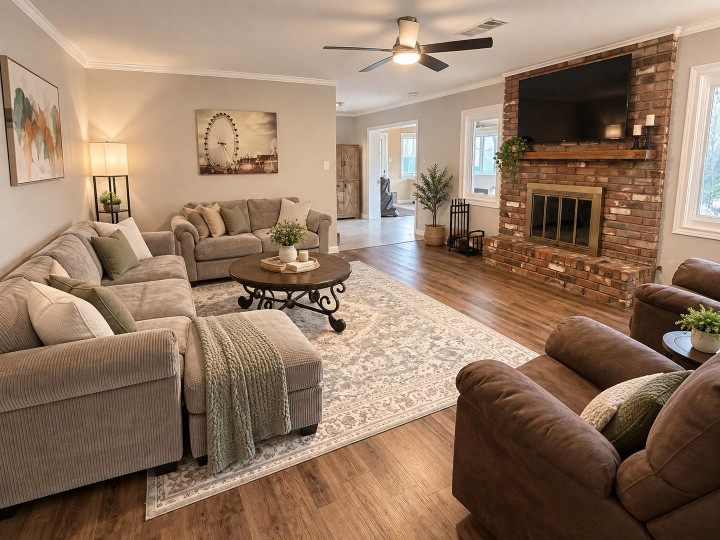 White Columns Retreat | 3br West Monroe Home - West Monroe, LA