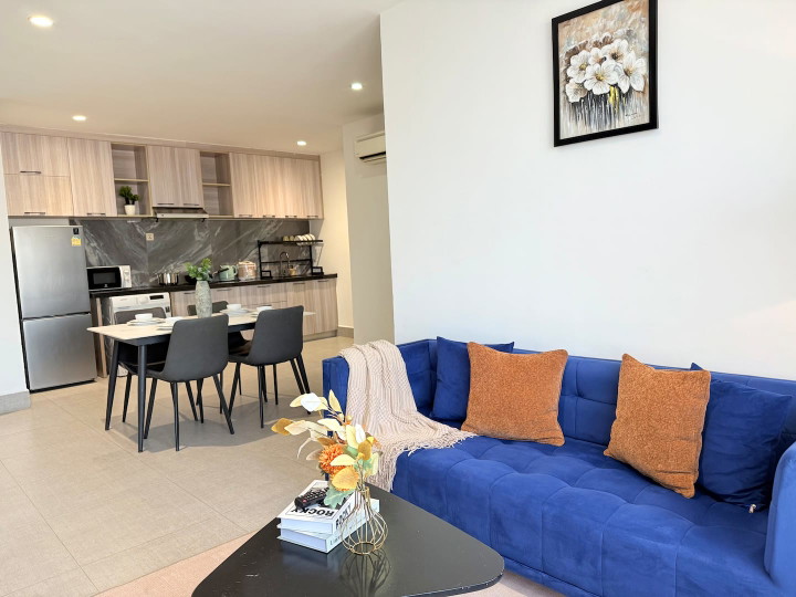 Spacious 2br Modern Apartment 2 King Beds Near Ttp - Phnom Penh