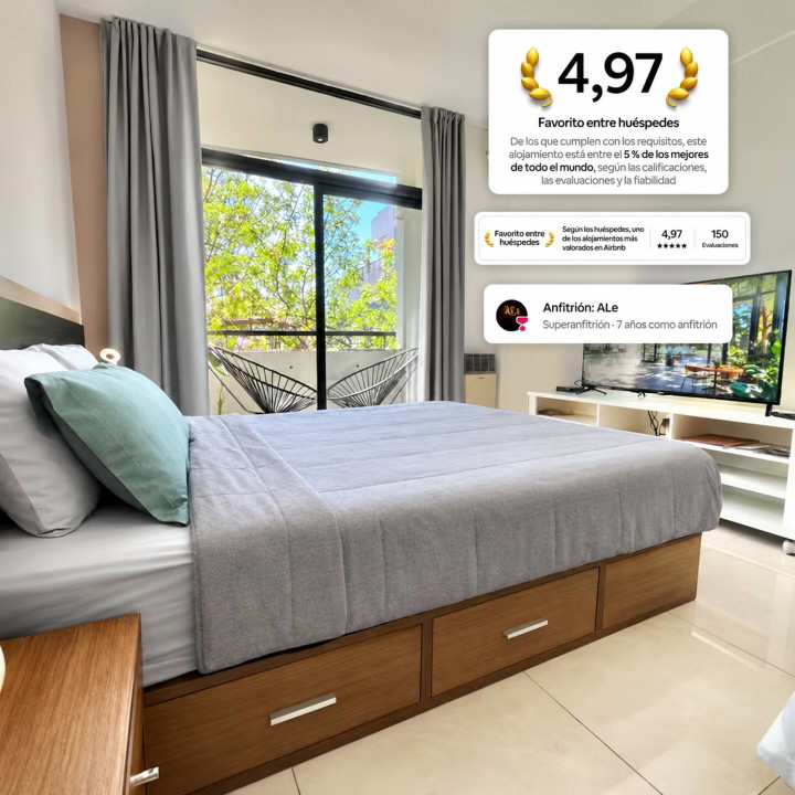 Studiov Near Palermo / 200 Metres From The Movistar Arena - Buenos Aires
