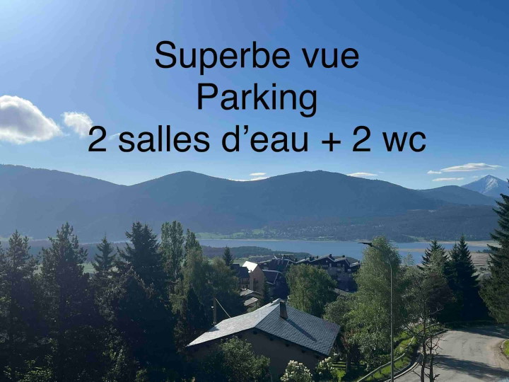 T2 Cabine Vue Lac (2 Salles D'eau 2wc) Parking - Les Angles