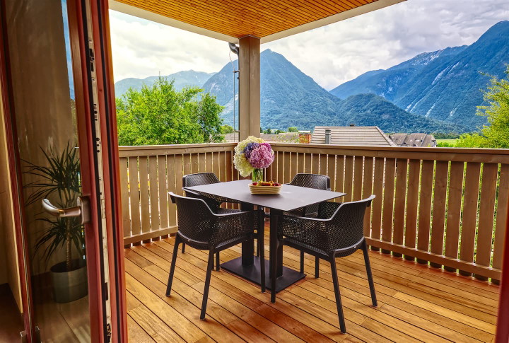 Appartement 4  Une Chambre (2+2), Vue Sur La Montagne - Bovec