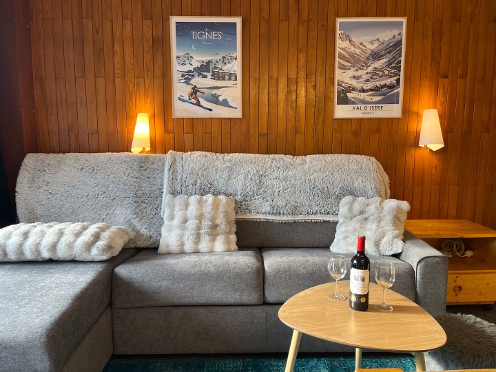 Appartement 6 Pers Traversant Vue Glacier & Lac - Tignes