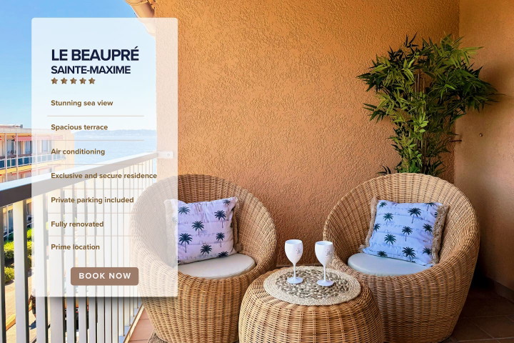 Appartement Rénové  Terrasse & Parking Privé - Sainte-Maxime