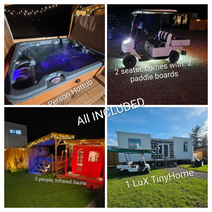 Hottub-sauna-firepit-golfcart-1acreprkg+1concierge - Sun Peaks Resort, BC