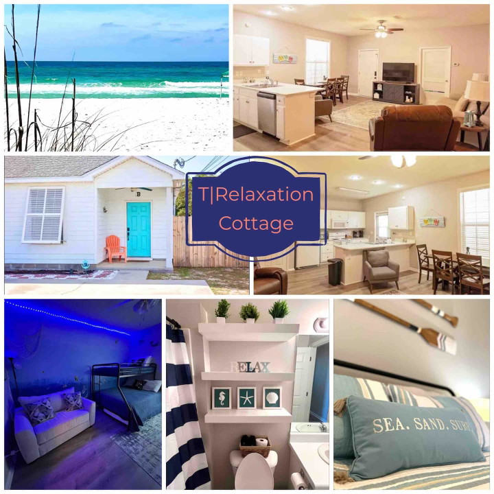 3 Br Relaxation Pcb Cottage~ Walk Right 2 Beach! - Panama City Beach, FL