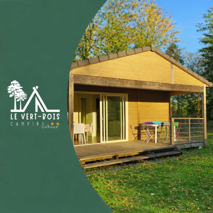 Chalet 5 Personnes " L'aulne" 35 M2 - Corrèze