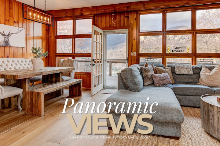 Unmatched Endless Views Mountains & Lake 3/2 - Lake Lure, NC