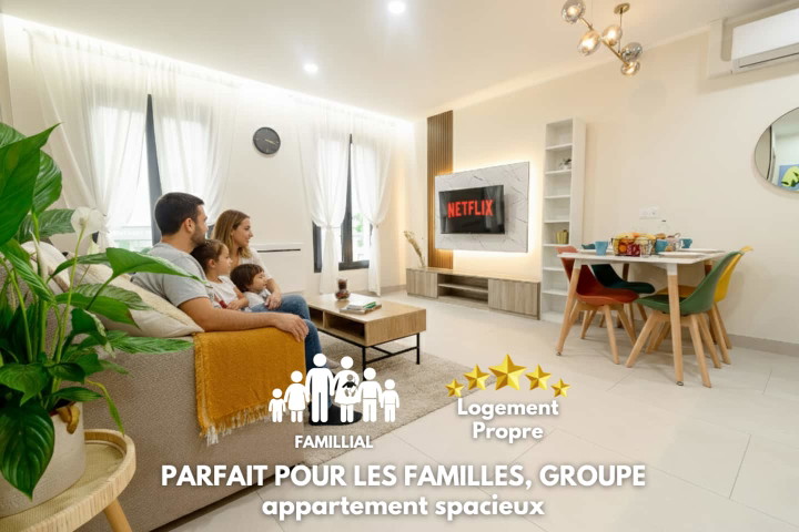 Large Modern, Comfortable & Design Apartment - La Roche-Guyon
