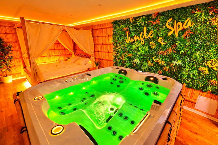 Jungle Spa  Jacuzzi Privé  4 Pers 10 Min Colmar - Ribeauvillé