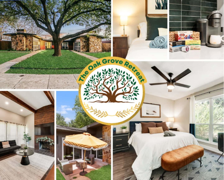 The Oak Grove Retreat 3br Near Medical City, Smu - Dallas, TX