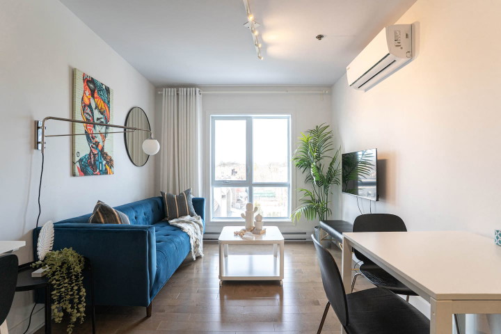 Fashion Cozy W/2 Queen Br, Gym, Parking,dt&airport - Dorval