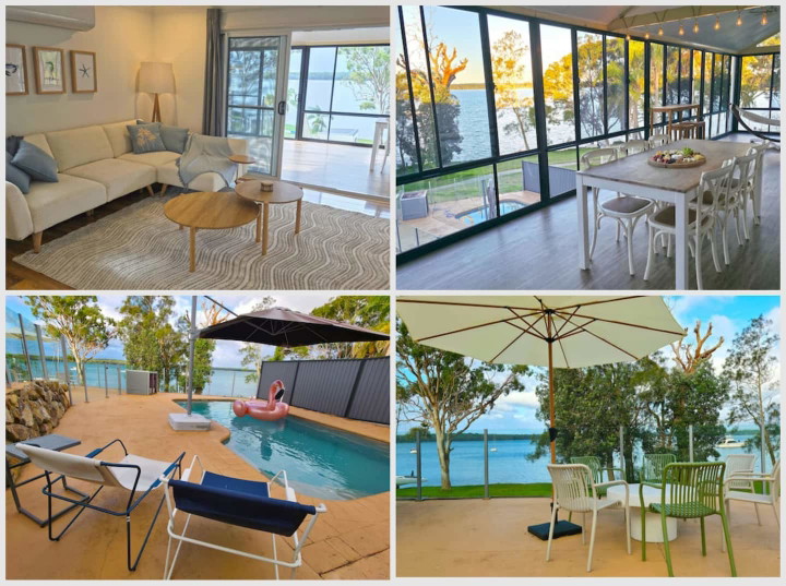Seahorse Lakehouse | Waterfront, Pool, Sup, Kayaks - Newcastle
