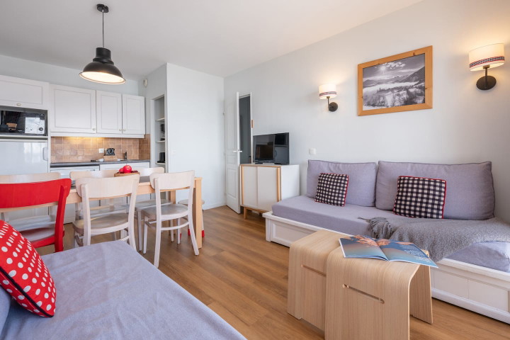 Pierre&vacances-appart 6 Pers-1 Chambre-1coin Nuit - Valmeinier