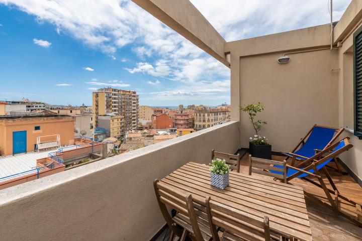 Stylish Studio. Panoramic Terrace. Wifi. Iun P1719 - Cagliari