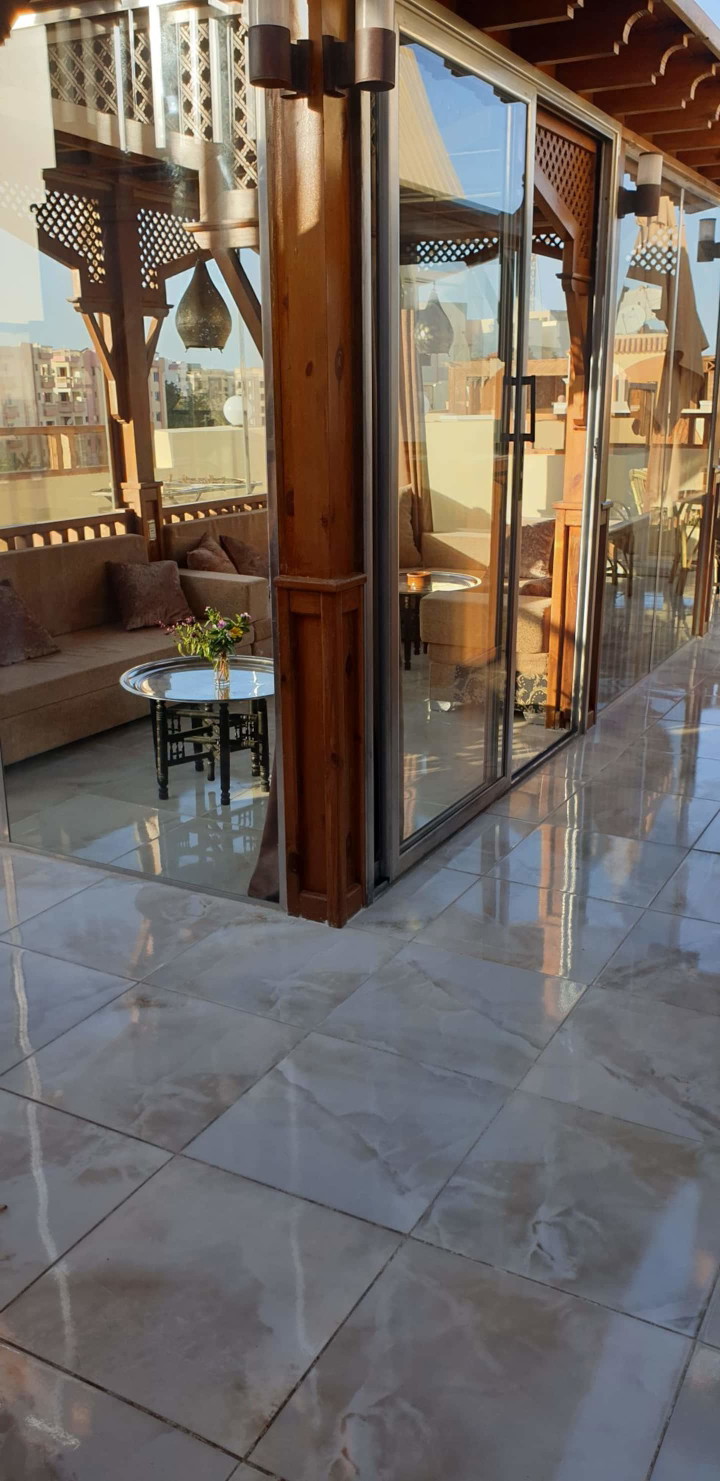 Romantisches Offenes Wohnen Im Sonnigen Penthouse - Ägypten