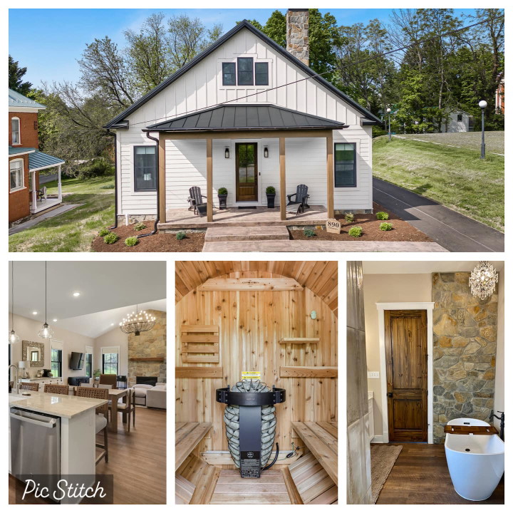 -Luxury Sauna -Fire Pit -King Beds -Hiking -Family - Harpers Ferry, WV