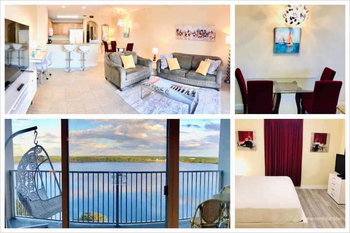Appartement Au Dernier éTage Au Bord Du Lac · Vue Sur Les Feux D'artifice De Disney - Orlando