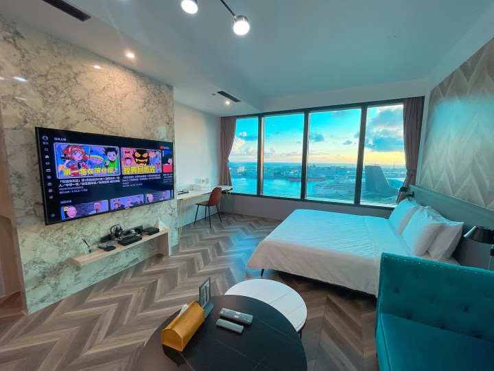 85 Sky Tower-海景雙人套房sea View Room/r8捷運站/c8輕軌站/高雄/出差 - Kaohsiung City