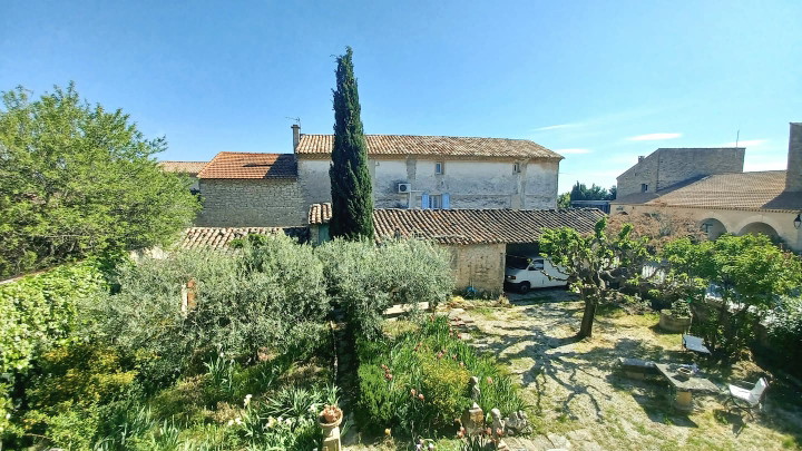 Agréable Maison De Village Avec Jardin - Crillon-le-Brave
