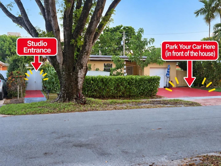 1-3 People Private Entrance Studio Near Mia Apto - Doral, FL