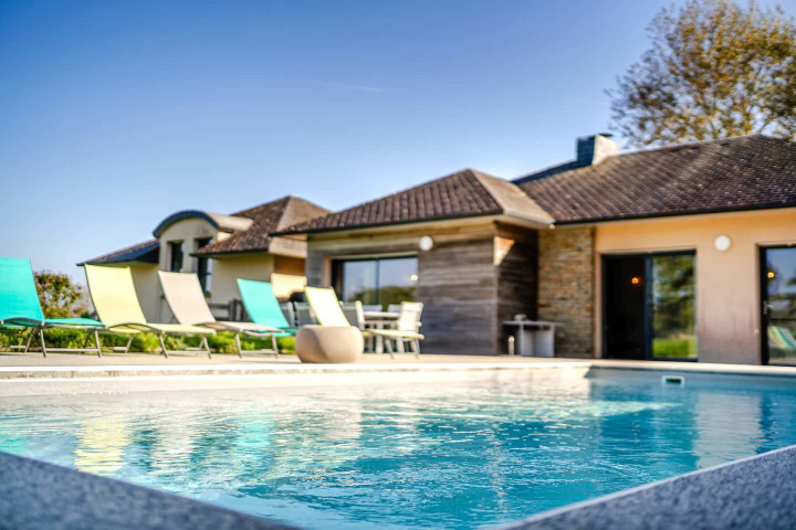 Maison Contemporaine Piscine - Bretaña