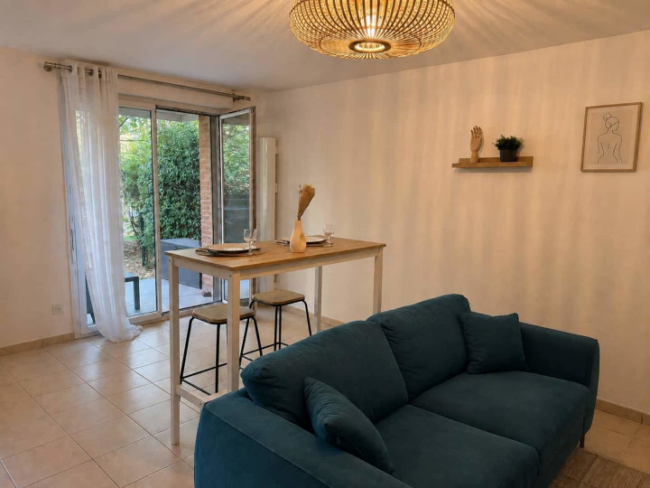 Azuréa : Loft Cosy Piscine Jardin Privé - Aéroport de Toulouse-Blagnac (TLS)