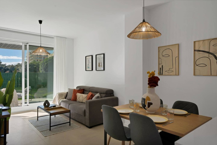 Apartment With Air Conditioning, Parking, Pool And Sea Views - Torre del Mar