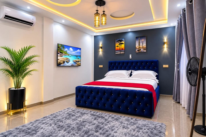 1 Bedroom Apt -Free Breakfast & Gym - Playstation5 - Douala