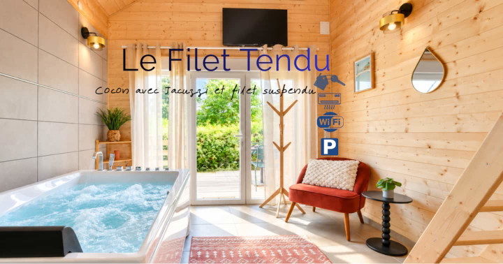 Le Filet Tendu Jacuzzi Privé & Parking - Saverne