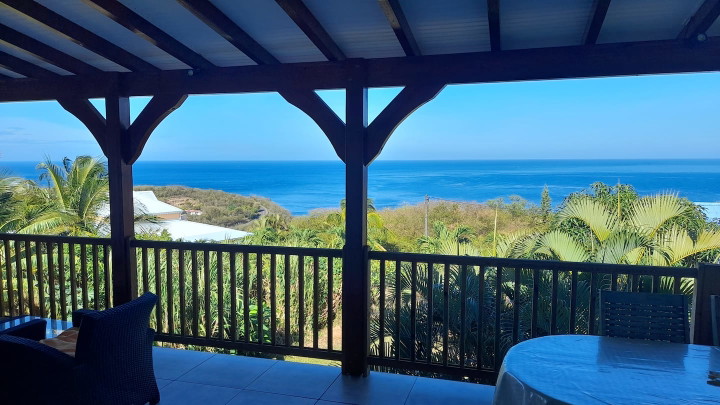 Between Two Beaches. - Guadeloupe