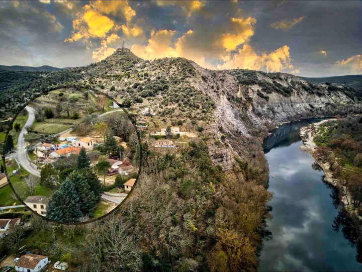 Gite Du Posas Avec Terrasse Et Climatisation - Ruoms